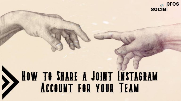 How To Share A Joint Instagram Account Access For A Team | Social Pros