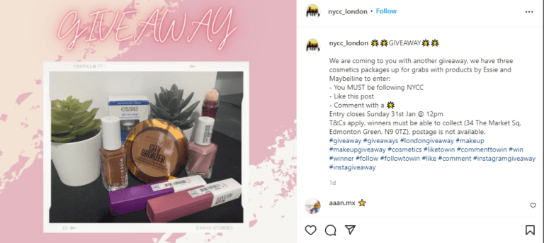 18 Best Instagram Giveaway Ideas in 2024 [+ Examples] - Social Pros