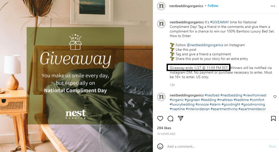 Instagram Giveaway Rules 2024 (8 Essential Instagram Contest Guidelines ...