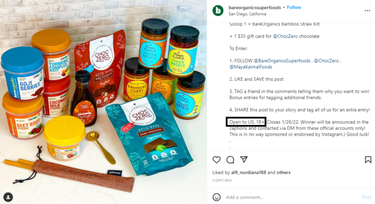 Instagram Giveaway Rules 2024 (8 Essential Instagram Contest Guidelines ...