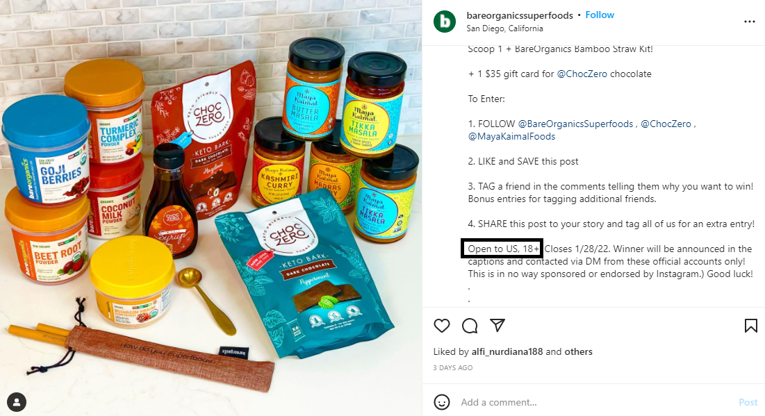 Instagram Giveaway Rules 2024 (8 Essential Instagram Contest Guidelines ...