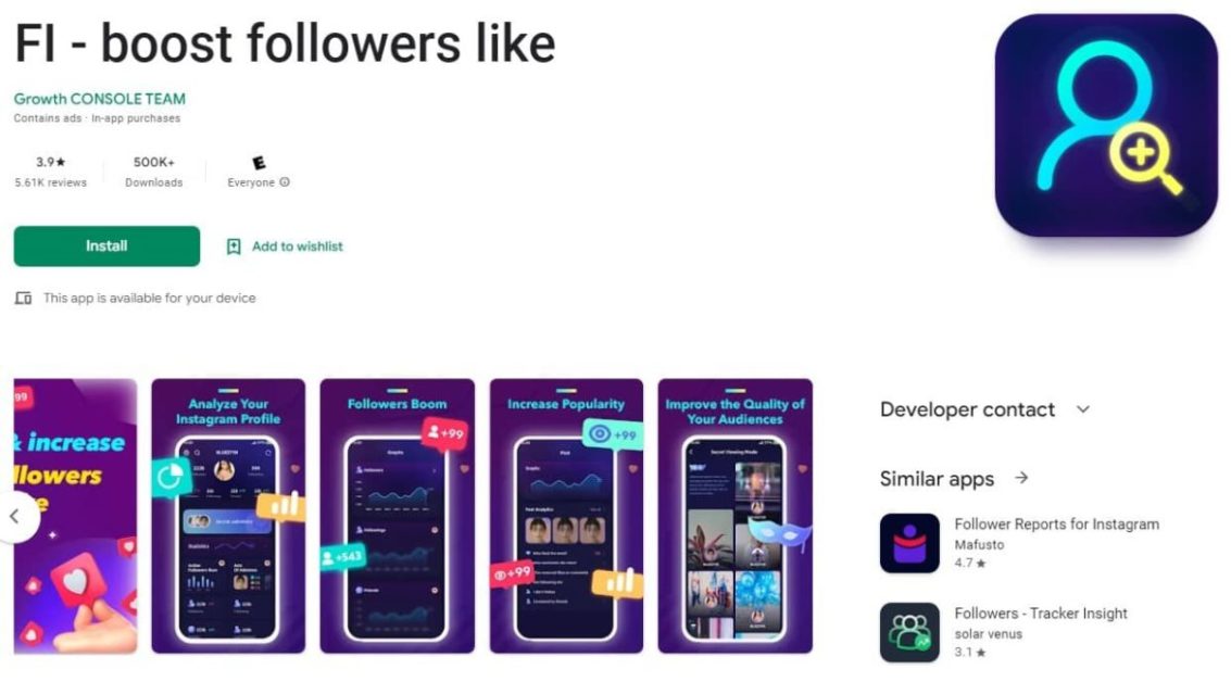 Instagram Followers App: 35 Safe & Free Apps In 2023 (Android & IOS ...