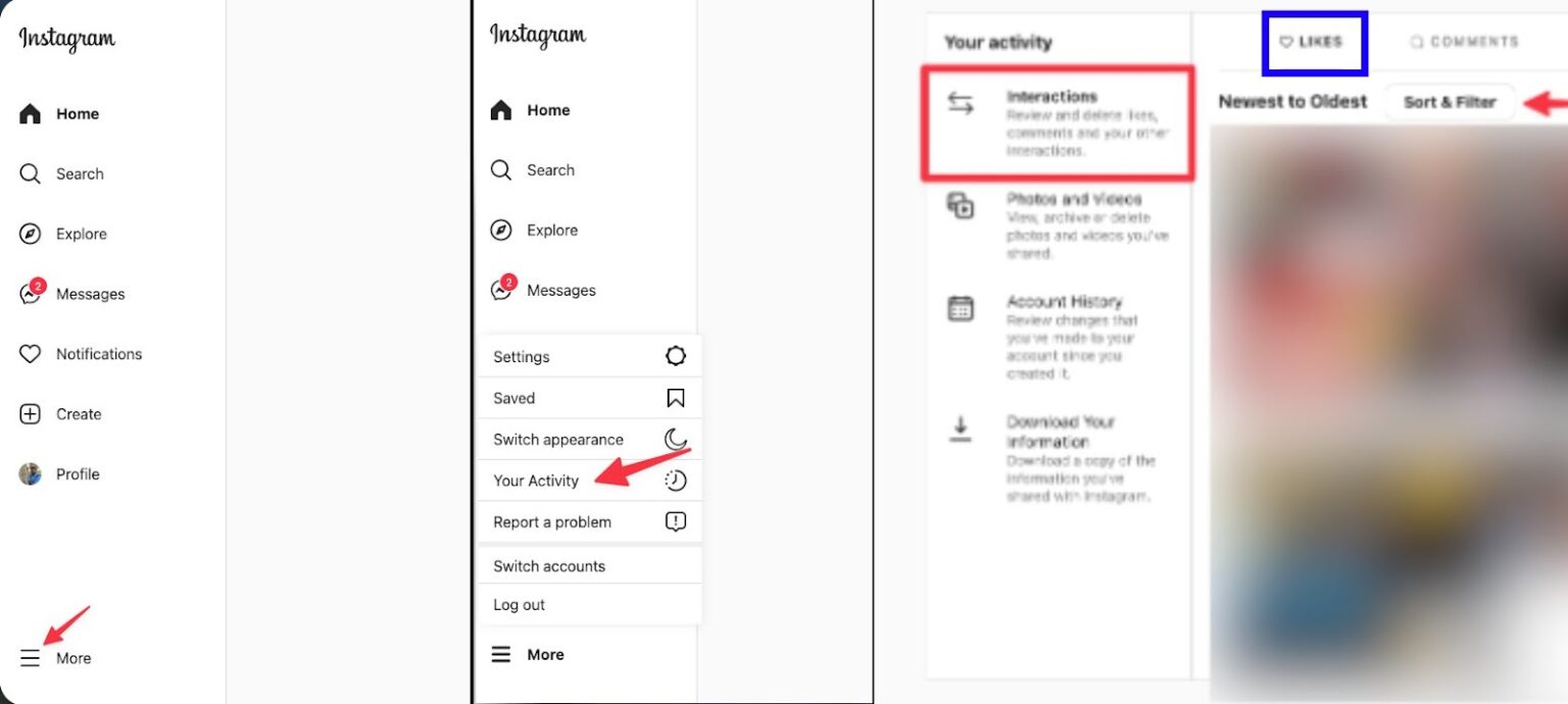 How to See Liked Reels on Instagram? [Best Visual Guide 2024] - Social Pros